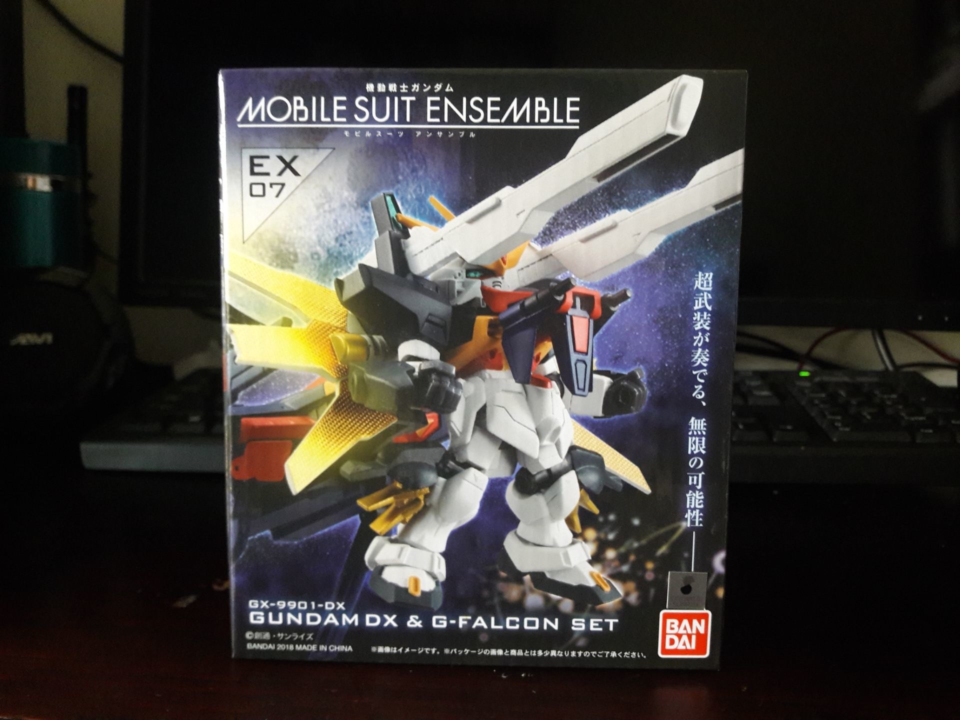 盒玩分享 重裝X重奏 MS ENSEMBLE EX07 DX鋼彈&G獵鷹 - gsnowmer7878的創作 - 巴哈姆特