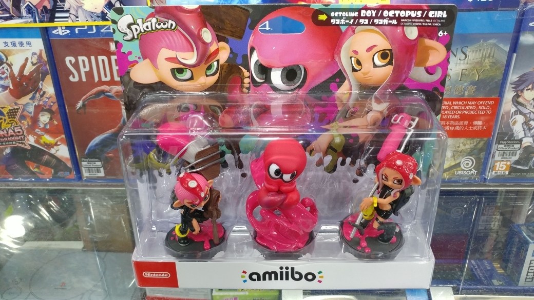【情報】『Splatoon 2』11/9新出amiibo「章魚女孩/男孩/章魚」 @NS / Nintendo Switch 哈啦板 - 巴哈姆特