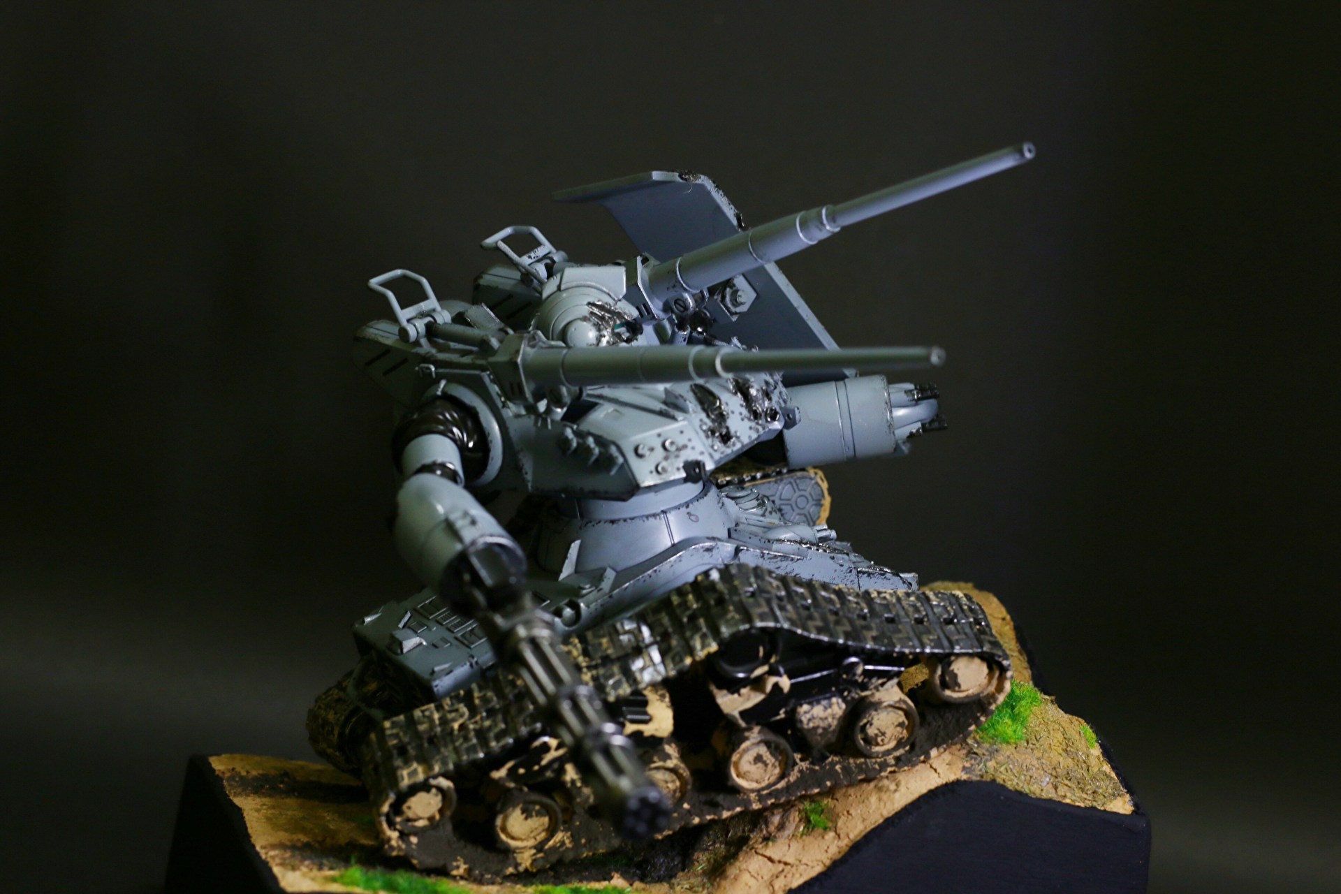 【作品分享】RTX-65 鋼坦克 初期型 @模型技術與資訊 哈啦板 - 巴哈姆特