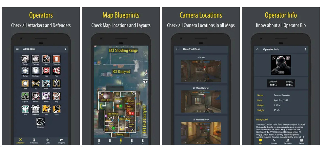【情報】推薦一個實用 R6 APP | R6 Companion @虹彩六號 系列 哈啦板 - 巴哈姆特
