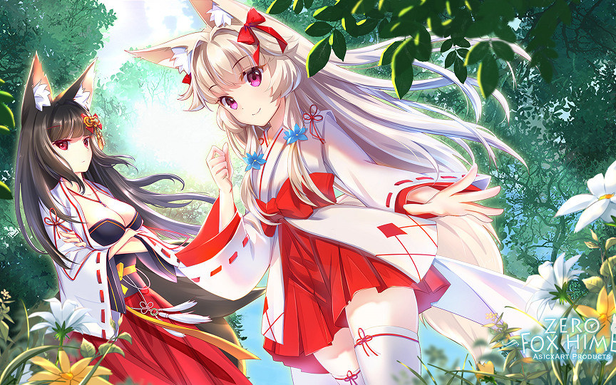 (手遊) 這故事還滿感人的/Fox Hime Zero/靈狐姬 ZERO - abc3的創作 - 巴哈姆特