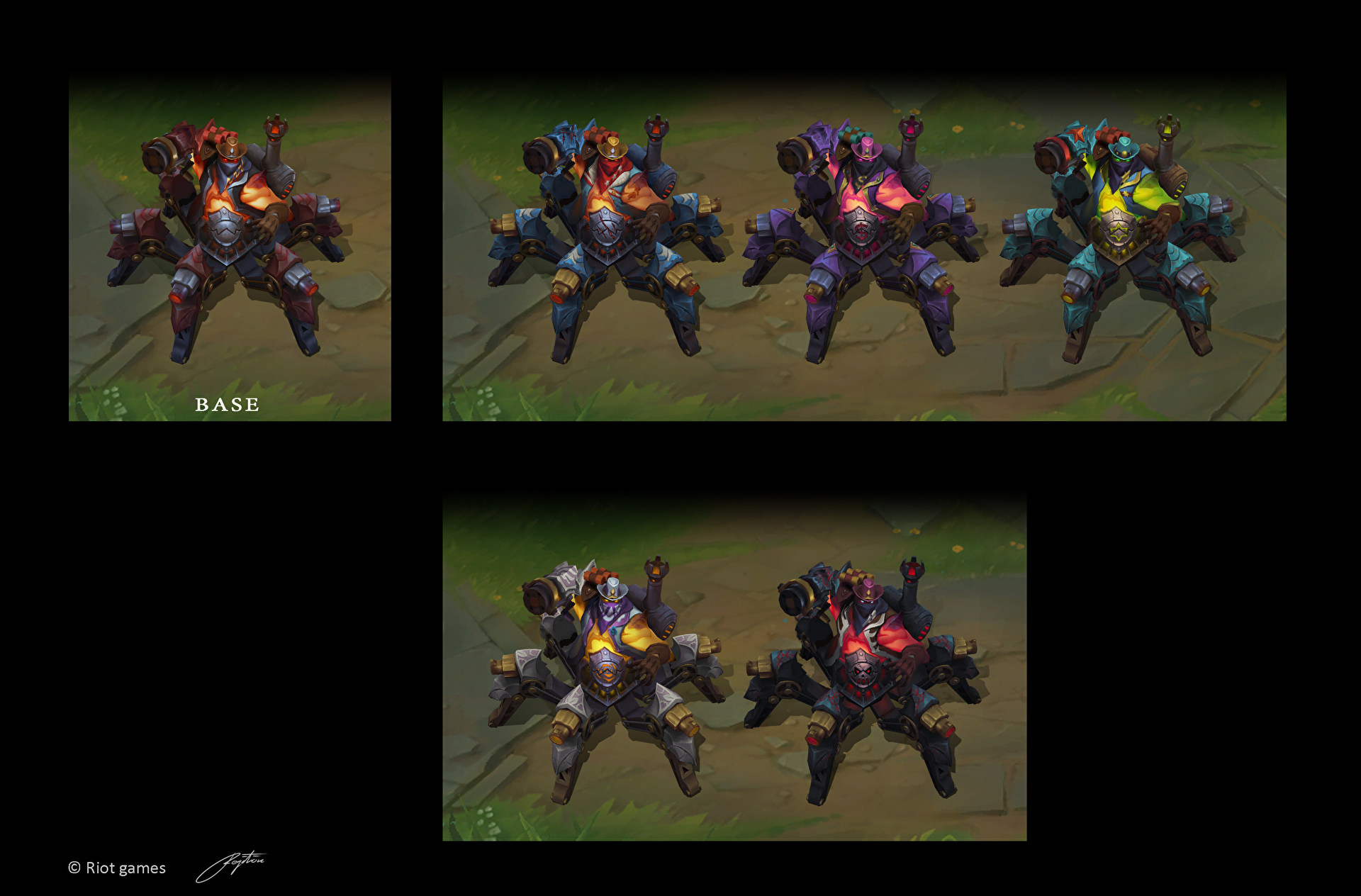 【繪圖】 工作作品分享 - league of legends 炫彩造型設計 @英雄聯盟 League of Legends 哈啦板 - 巴哈姆特