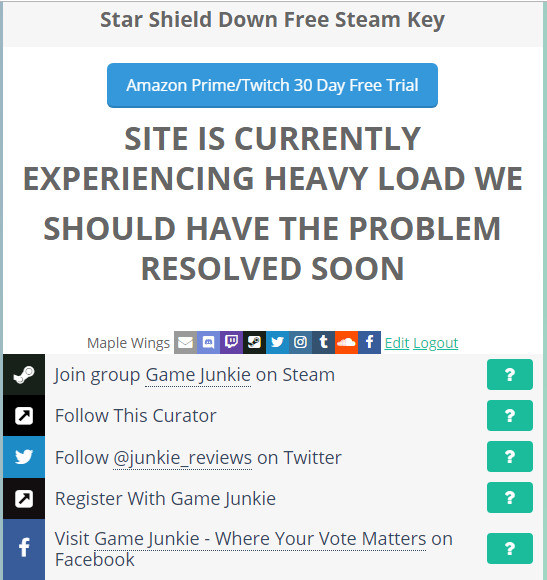 【情報】免費領Star Shield Down @Steam 綜合討論板 哈啦板 - 巴哈姆特