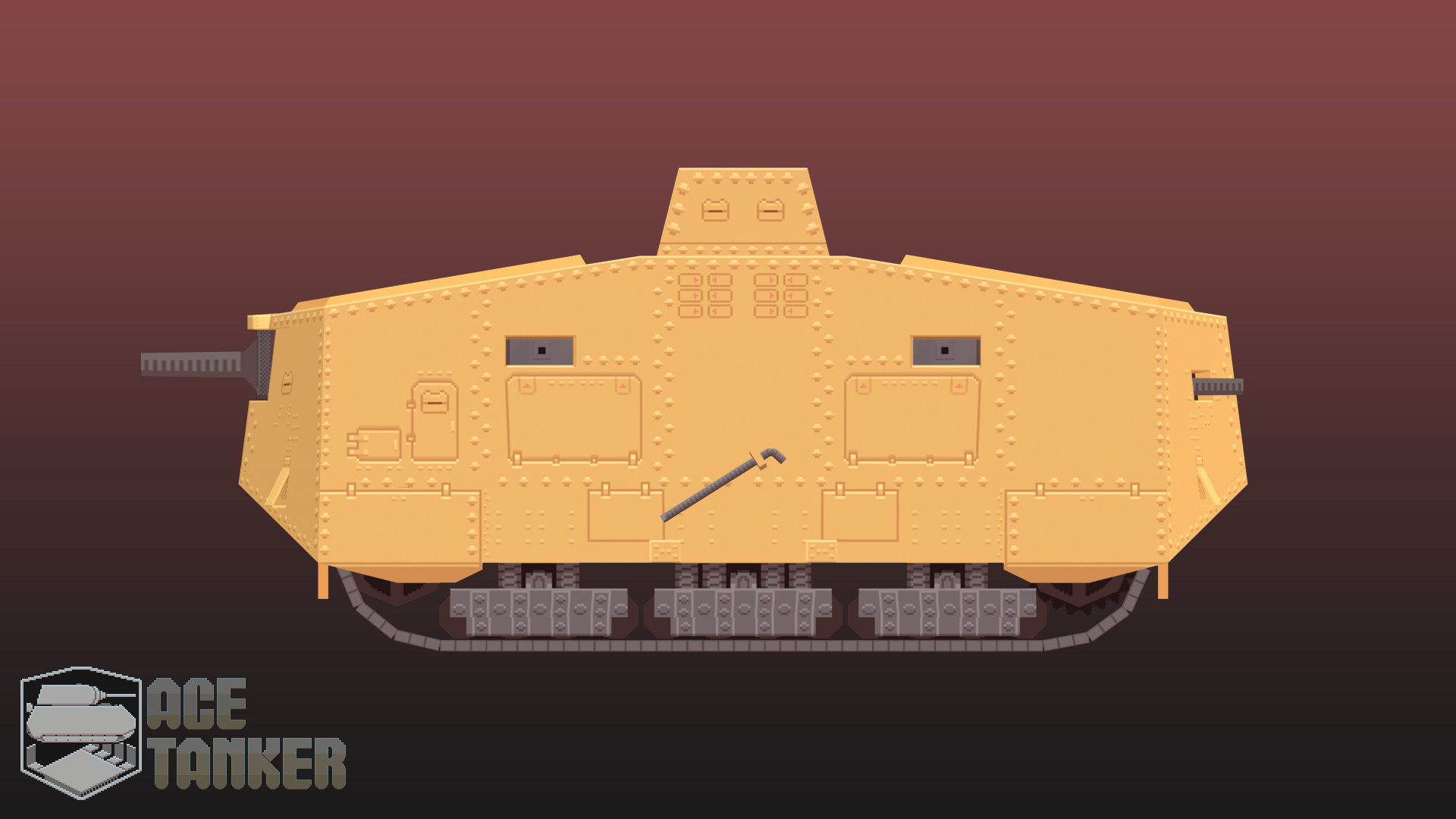 【詢問】超級A7V戰車!!! @繪畫與影像技術交流 哈啦板 - 巴哈姆特