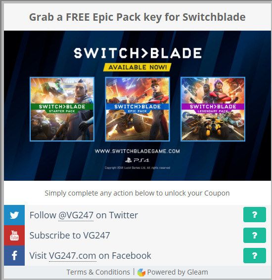 【情報】免費領Switchblade -Epic Pack (此為DLC)(已結束) @Steam 綜合討論板 哈啦板 - 巴哈姆特