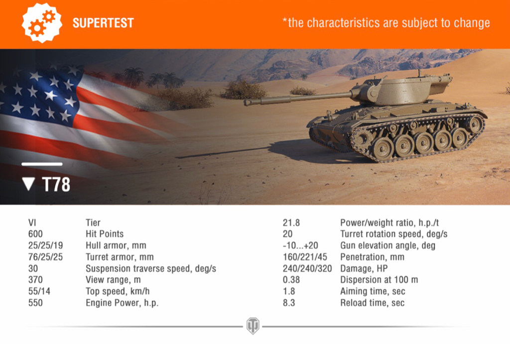 【情報】Supertest T78 @戰車世界 World of Tanks 哈啦板 - 巴哈姆特