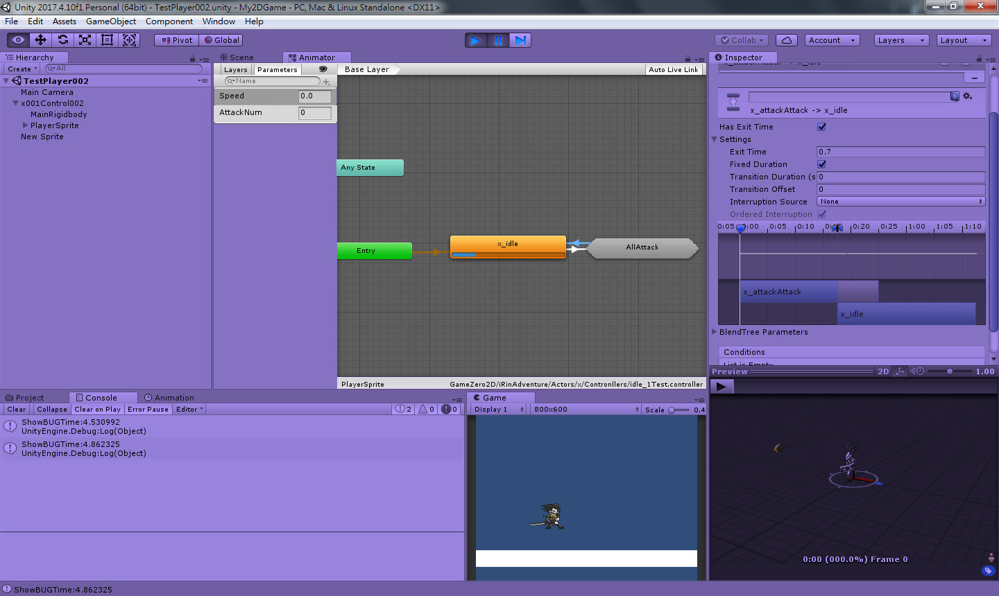 【問題】(已解決)Animator StateMachineBehaviour腳本有關問題 @Unity 遊戲引擎 哈啦板 - 巴哈姆特