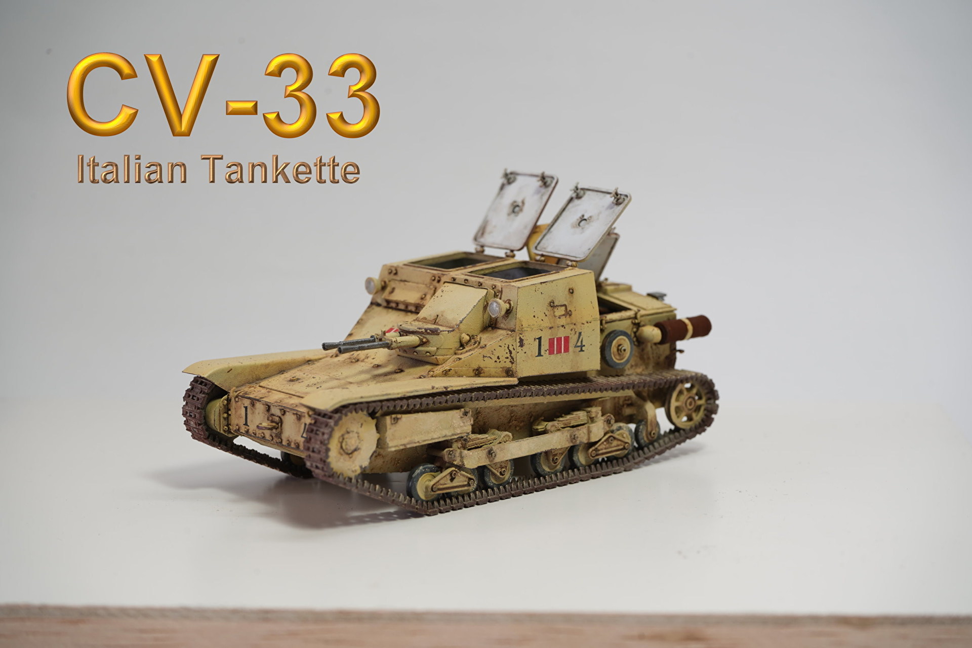 [達人專欄] 奔馳吧~!CV-33 -小巧義大利精品 - su37vista的創作 - 巴哈姆特