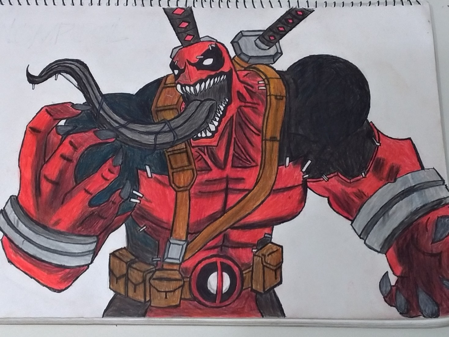 【問題】Marvel Contest of the champion Venompool @繪畫與影像技術交流 哈啦板 - 巴哈姆特