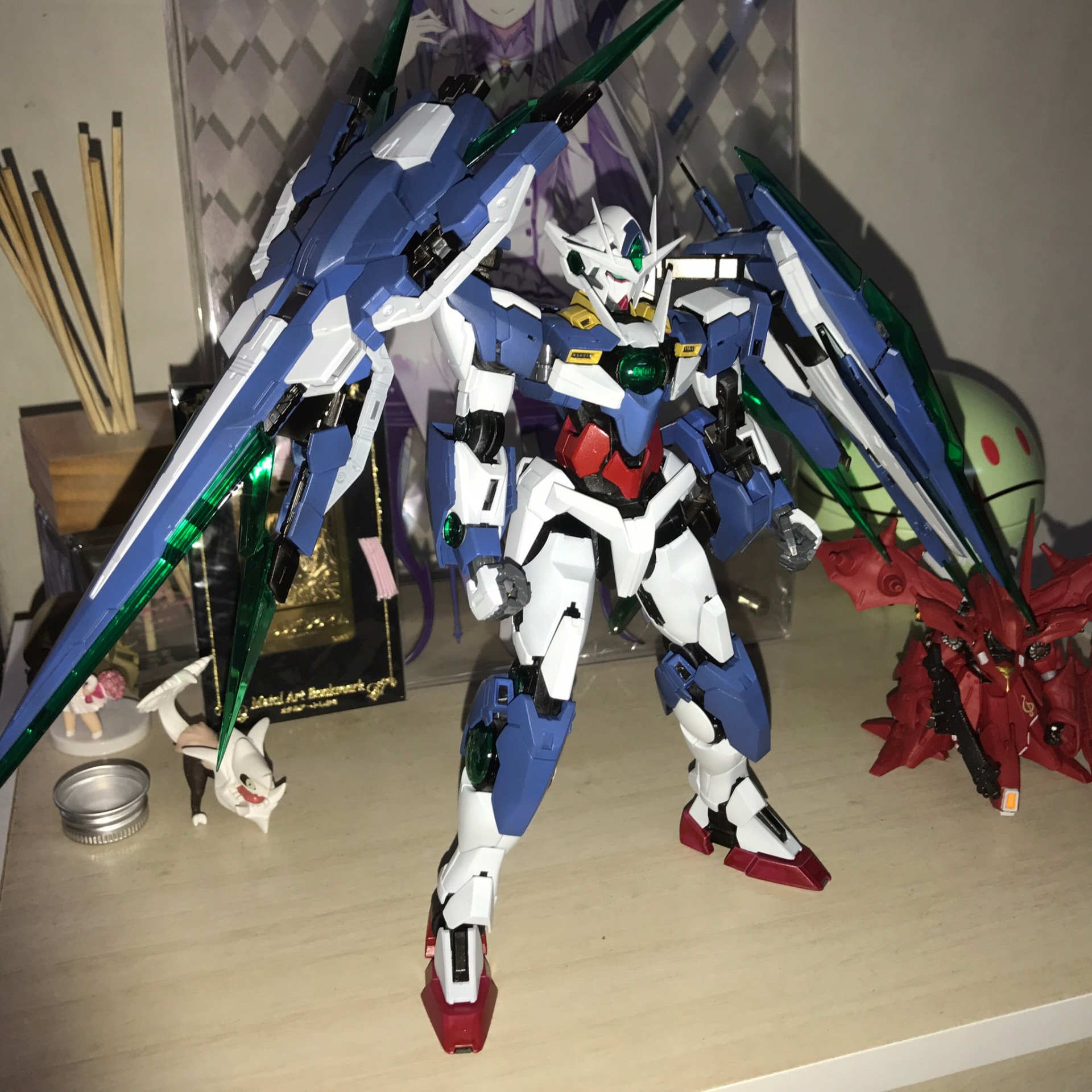 【作品分享】MG 1/100 OOQ 全刃 --第一次噴漆之路 @模型技術與資訊 哈啦板 - 巴哈姆特