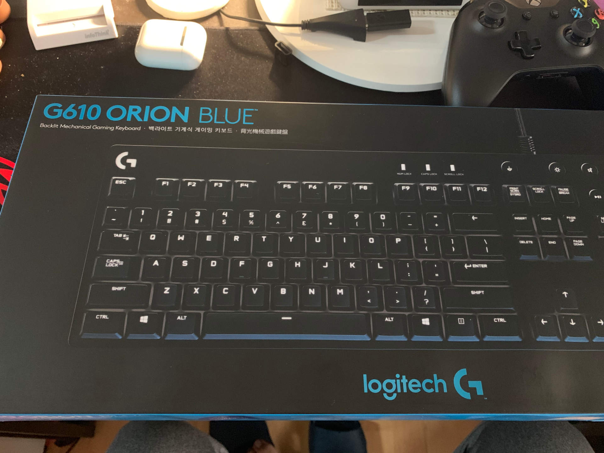 【心得】羅技 G610 ORION BLUE 微開箱 @電腦應用綜合討論 哈啦板 - 巴哈姆特