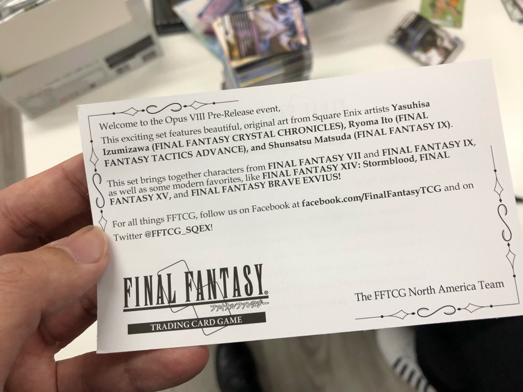 【其他】卡片遊戲- Final Fantasy TCG 介紹 @FF 最終幻想 系列（太空戰士） 哈啦板 - 巴哈姆特
