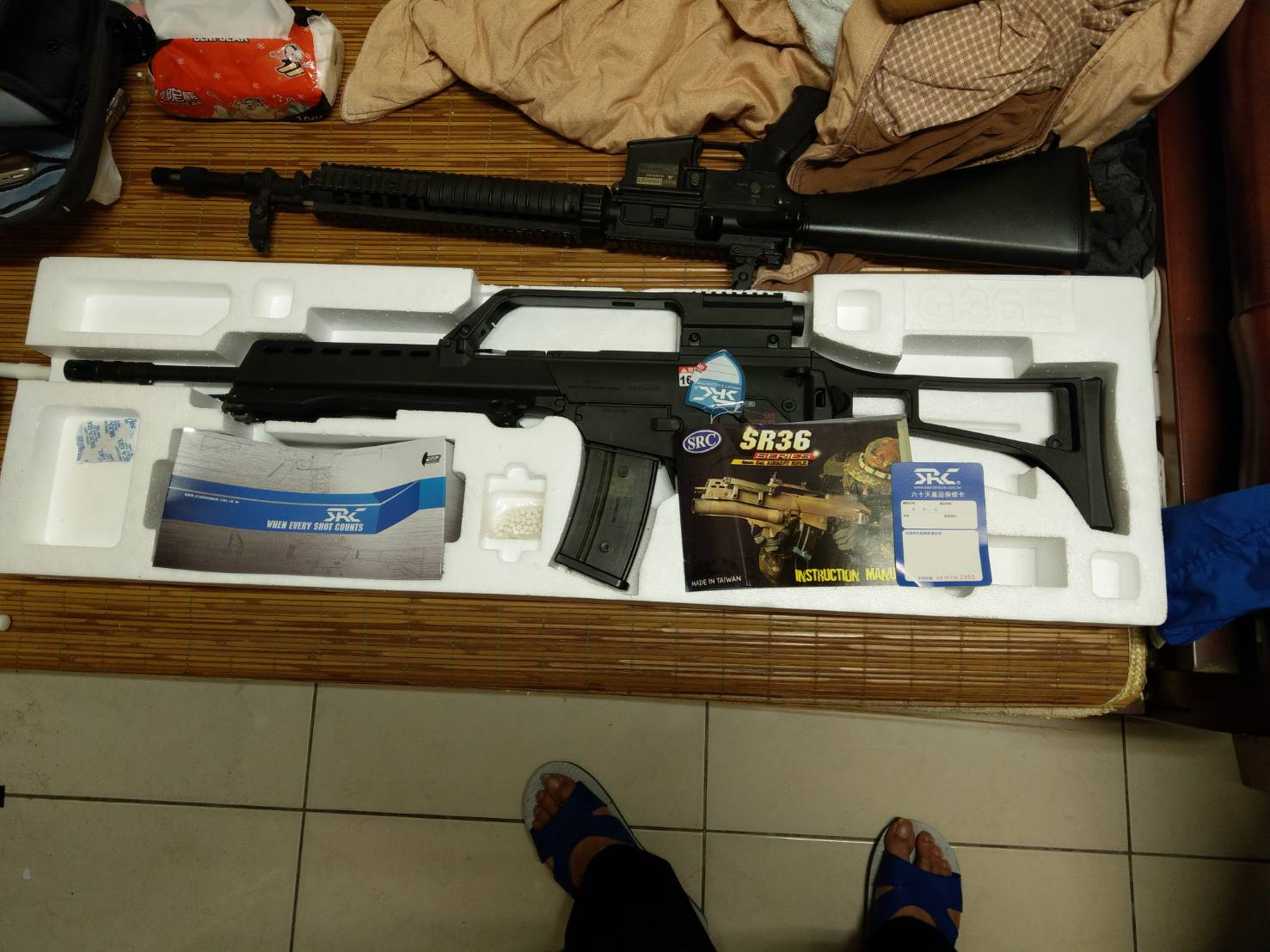【閒聊】SRC SR36MG(G36MG) @野戰 (生存) 遊戲 哈啦板 - 巴哈姆特