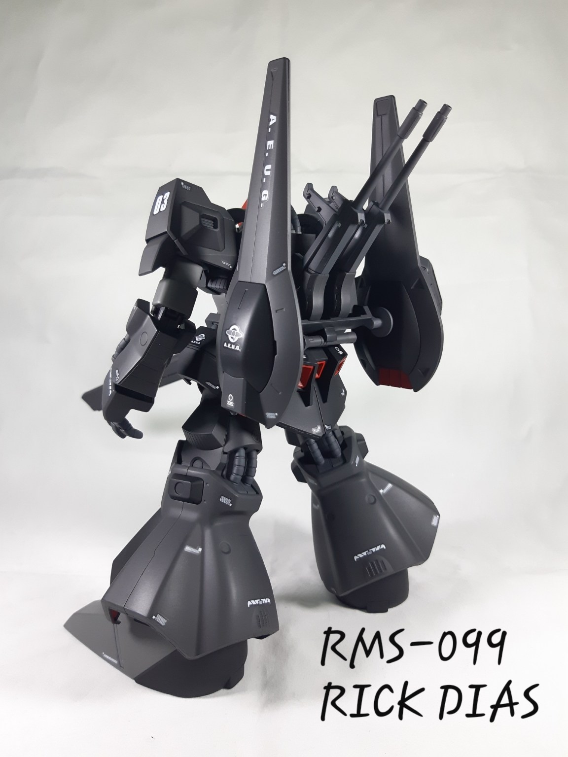 【作品分享】MG 1/100 RMS-099 里克·迪亞斯 @模型技術與資訊 哈啦板 - 巴哈姆特