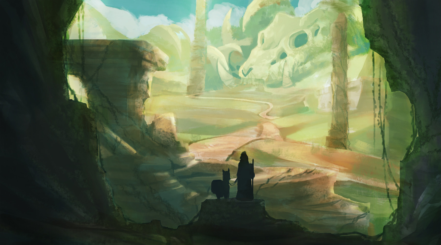 [達人專欄] 【Practice Painting】場景練習 - fatearia1995的創作 - 巴哈姆特