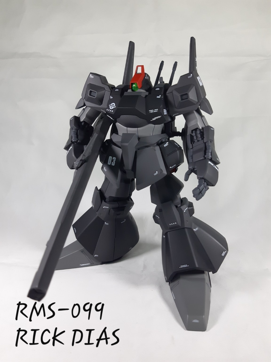 【作品分享】MG 1/100 RMS-099 里克·迪亞斯 @模型技術與資訊 哈啦板 - 巴哈姆特