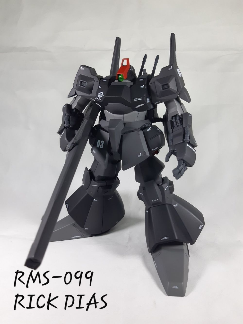 【作品分享】MG 1/100 RMS-099 里克·迪亞斯 @模型技術與資訊 哈啦板 - 巴哈姆特