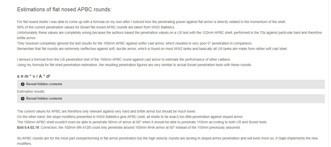 RE:【問題】想請問APHEBC這個彈種 @戰爭雷霆（War Thunder） 哈啦板 - 巴哈姆特