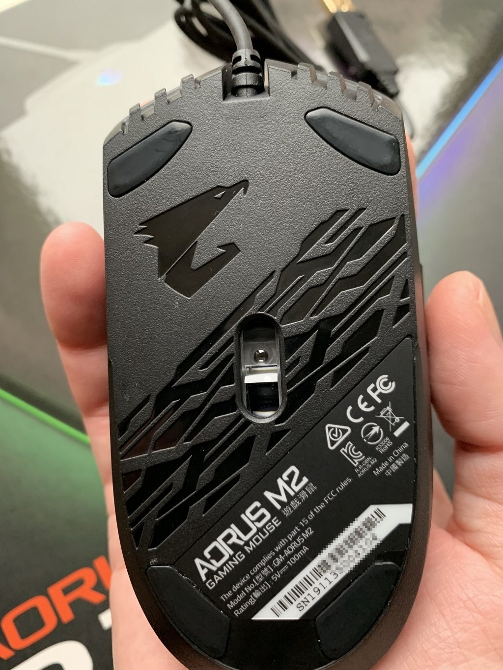 【心得】輕量化高 dpi 技嘉 AORUS M2 小滑鼠開箱 @電腦應用綜合討論 哈啦板 - 巴哈姆特