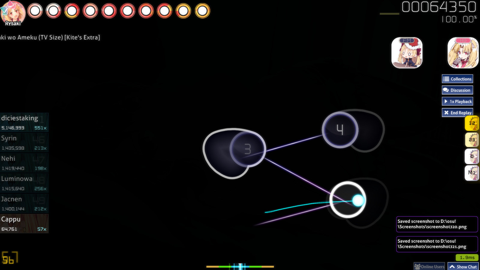 【其他】【osu skin】Fate/Grand Order - エレシュキガル(艾蕾) STD only @osu! 哈啦板 - 巴哈姆特