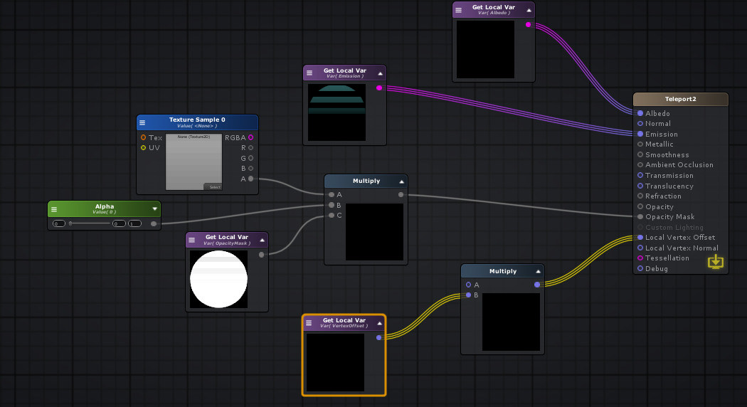 Unity Amplify Shader Editor練習(Teleport 2特效) - Adisa的創作 - 巴哈姆特