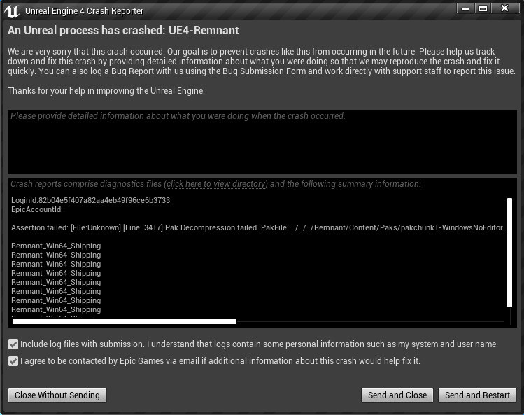 【問題】跳出 「Unreal Engine 4 crash Reporter」 @遺跡：來自灰燼 哈啦板 - 巴哈姆特