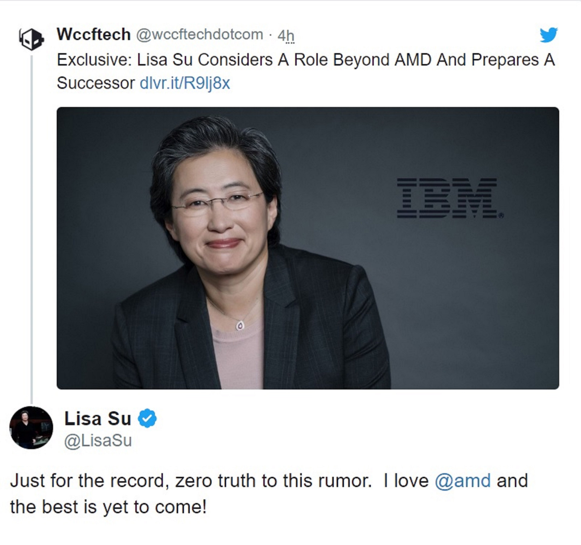 【情報】業界驚報傳蘇媽將轉換跑道去IBM擔任CEO兼總裁 @電腦應用綜合討論 哈啦板 - 巴哈姆特