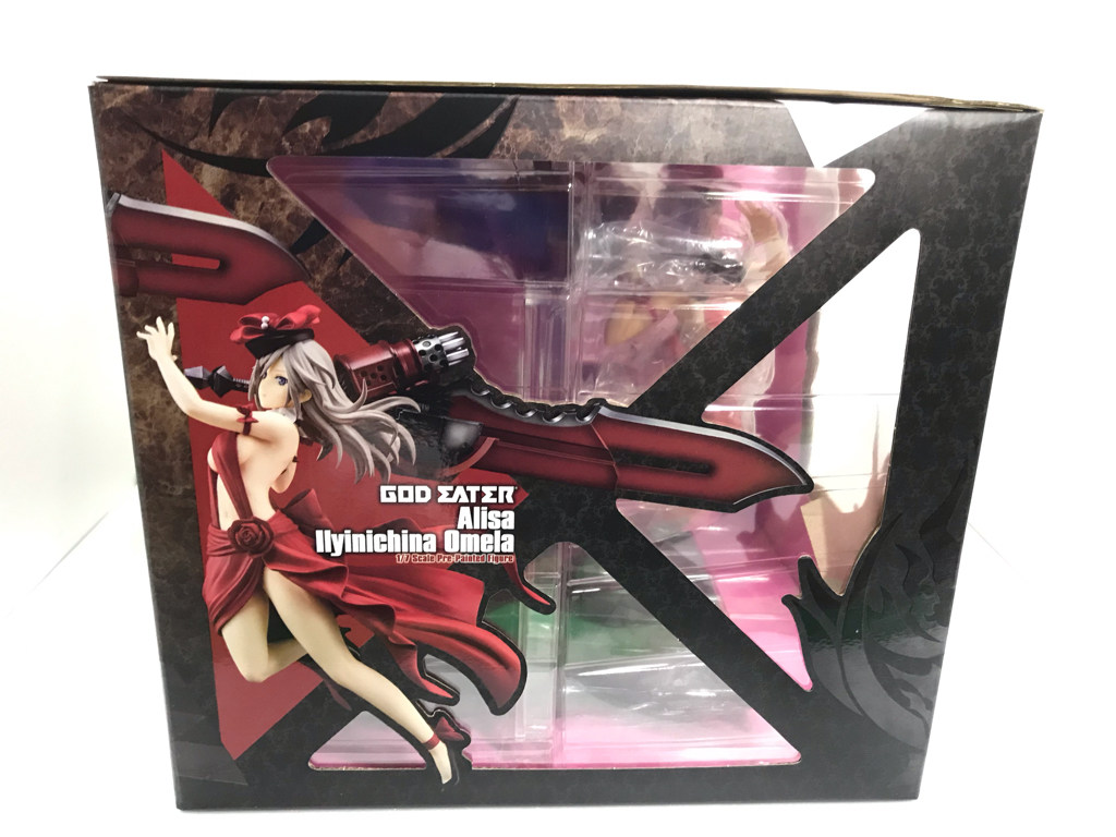 [開箱]SOL GOD EATER 噬神者 艾莉莎 深紅的週年紀念禮服Ver - inori014227的創作 - 巴哈姆特