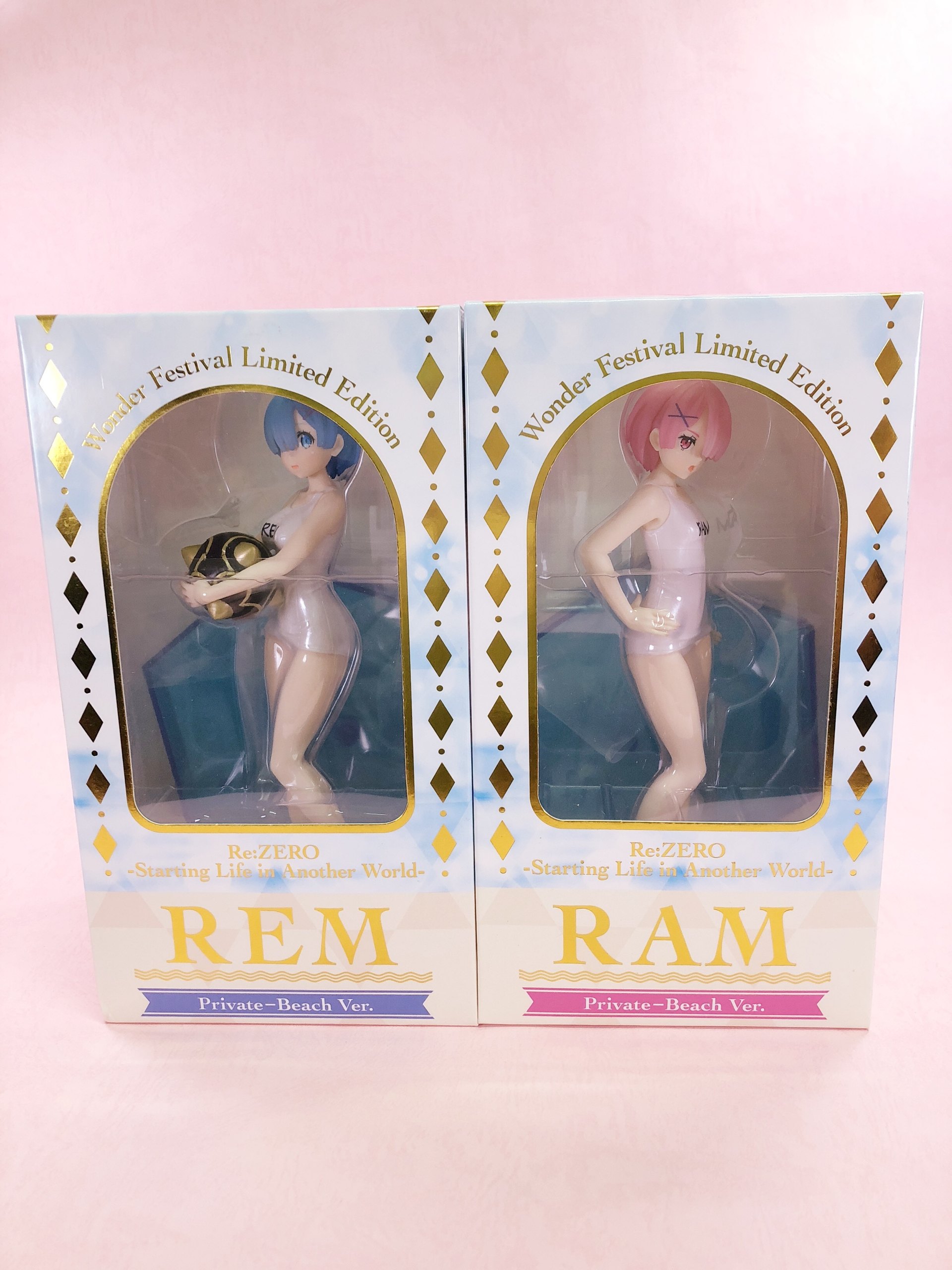 [達人專欄] 【開箱】2019夏 WF會場限定 雷姆＆拉姆 泳裝 - as184804152的創作 - 巴哈姆特