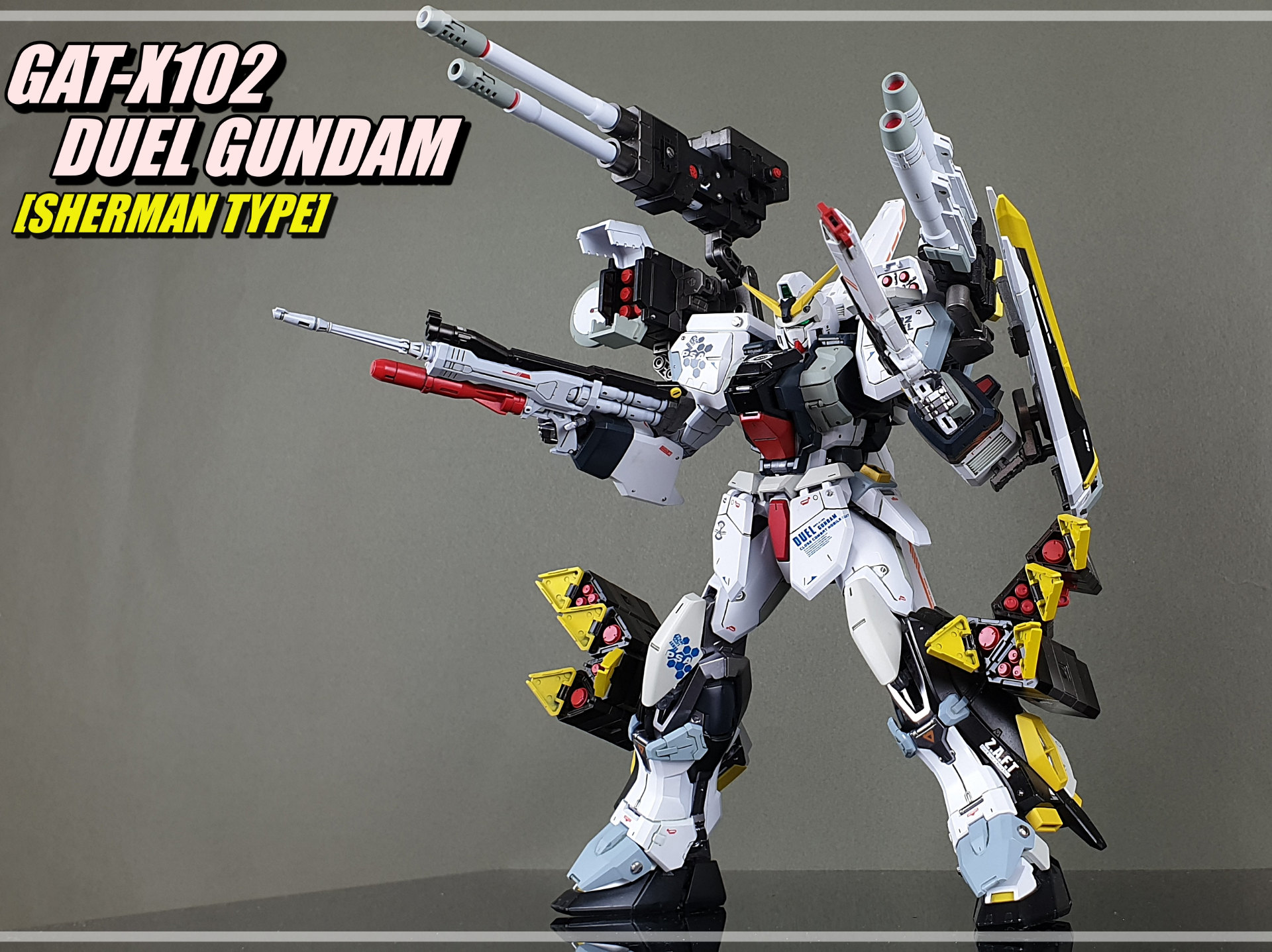 【作品分享】GAT-X102 DUEL GUNDAM [SHERMAN TYPE] 決鬥鋼彈[雪曼式] @模型技術與資訊 哈啦板 - 巴哈姆特