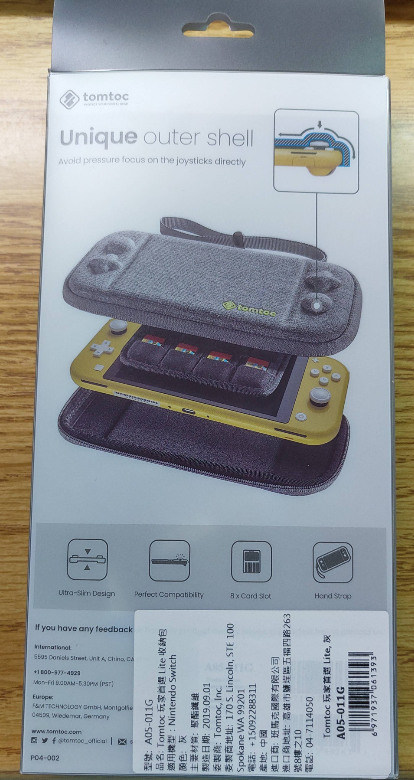 【心得】Switch Lite Tomtoc 收納包 開箱 @NS / Nintendo Switch 哈啦板 - 巴哈姆特