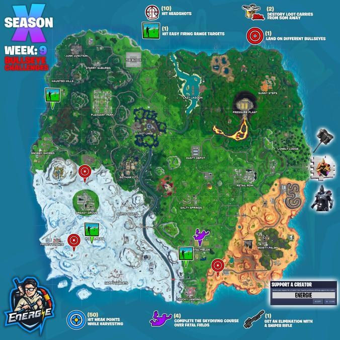 RE:【情報】Fortnite battle pass s10 每週任務 （已更新第八週任務在13樓） @Fortnite 哈啦板 - 巴哈姆特