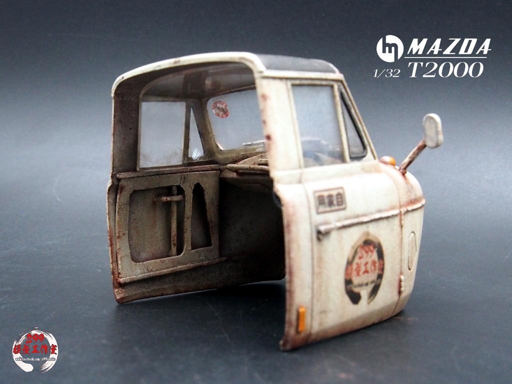 [達人專欄] 【S99模型工作室】ARII 1/32 '56 MAZDA T2000 - STONED的創作 - 巴哈姆特