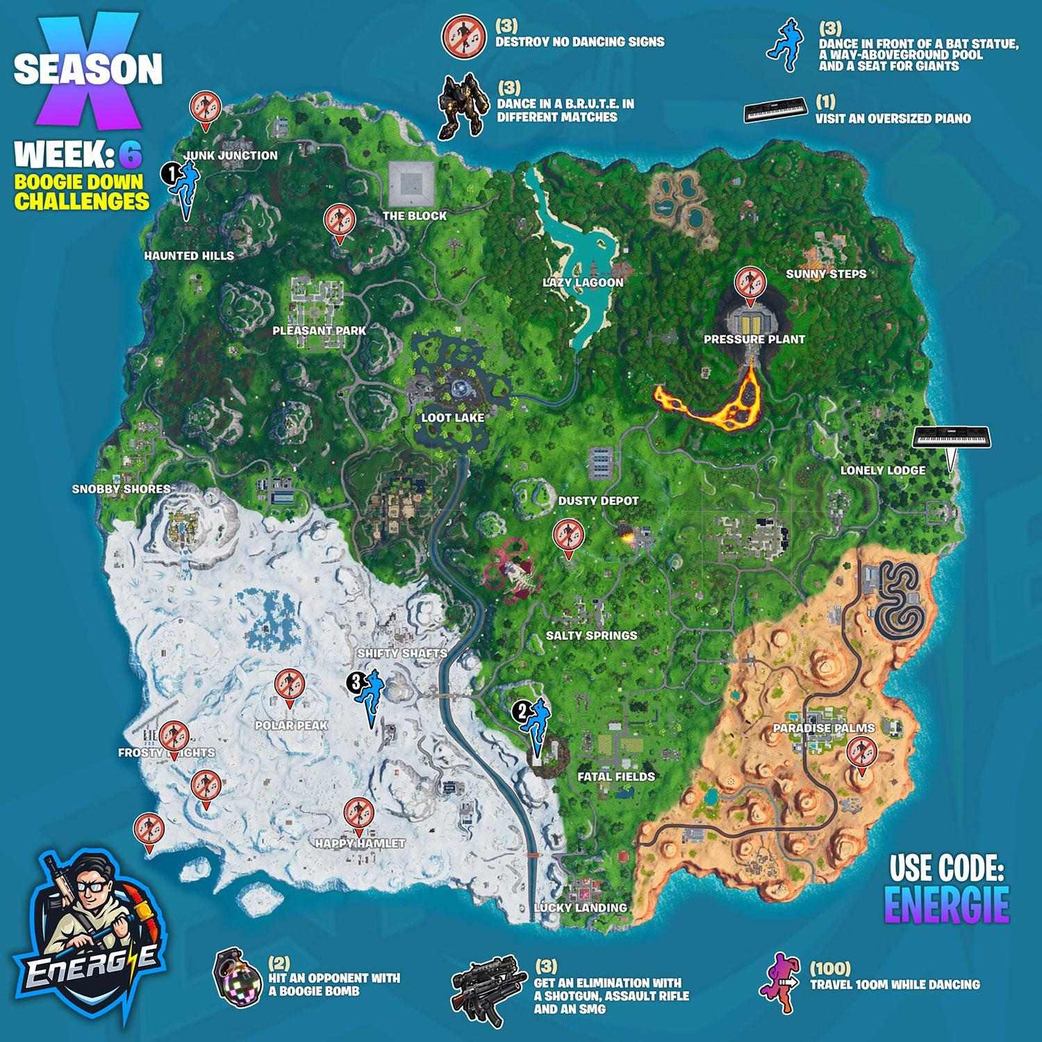 【情報】Fortnite battle pass s10 每週任務 （已更新第九週任務在14樓） @Fortnite 哈啦板 - 巴哈姆特