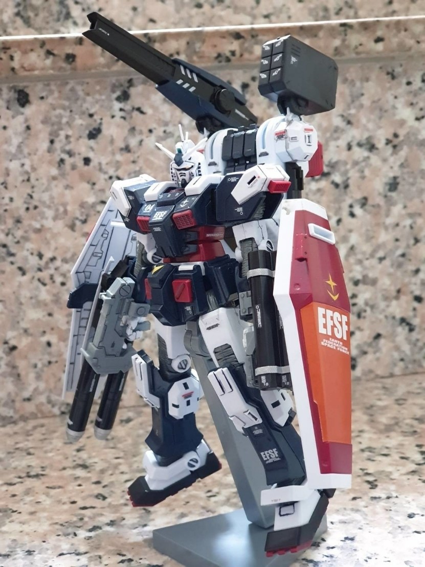 【作品分享】HG FA-78 Full Armor Gundam (Thunderbolt Ver.) @模型技術與資訊 哈啦板 - 巴哈姆特