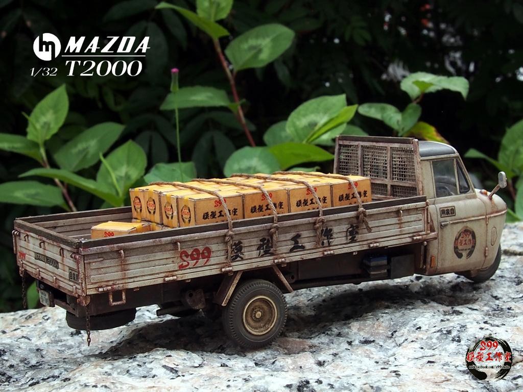 [達人專欄] 【S99模型工作室】ARII 1/32 '56 MAZDA T2000 - STONED的創作 - 巴哈姆特
