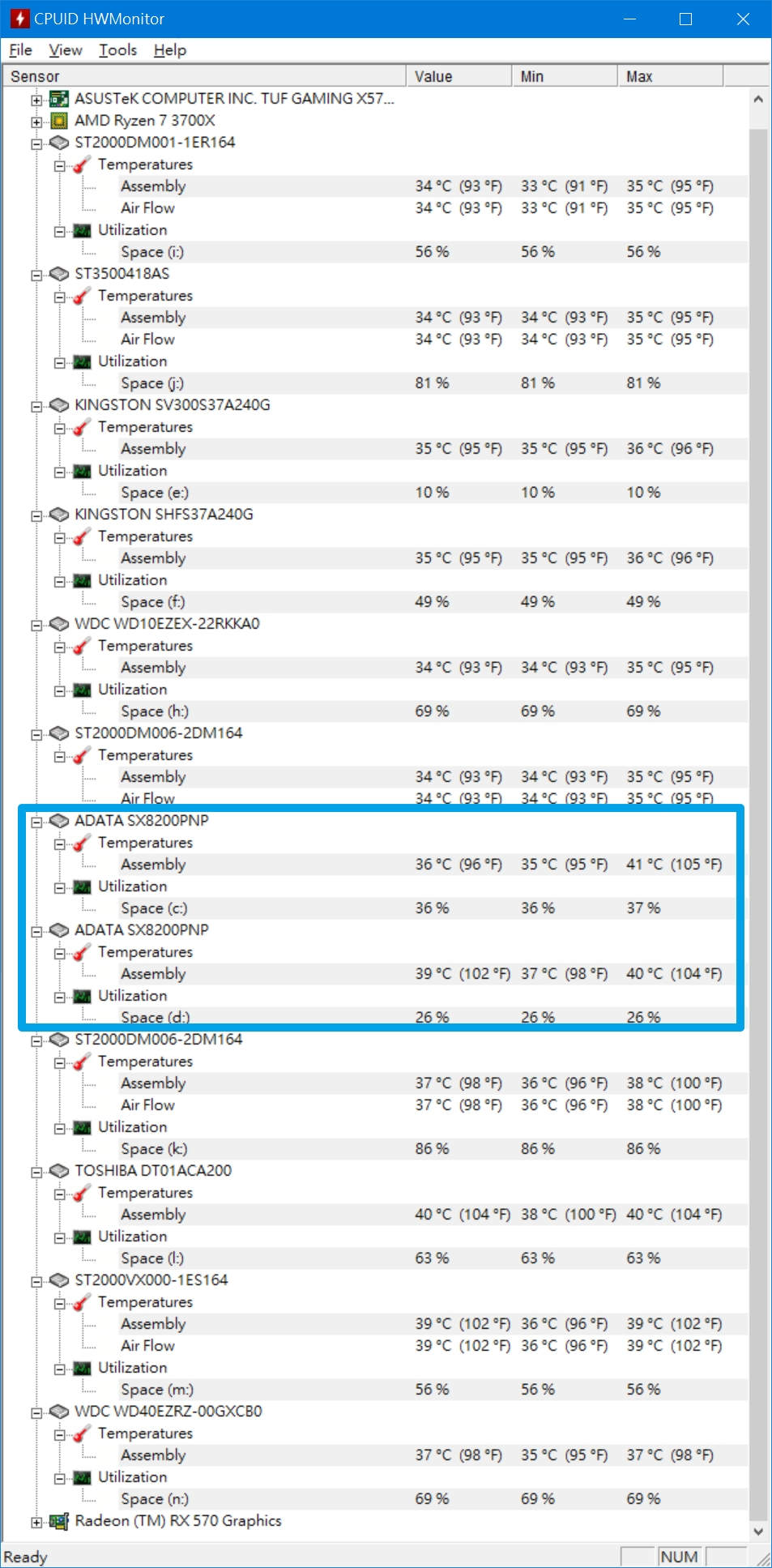 [教學] AMD X570主機板做NVMe RAID0 (ADATA SX8200 +ASUS TUF) - fanlongtice的創作 ...