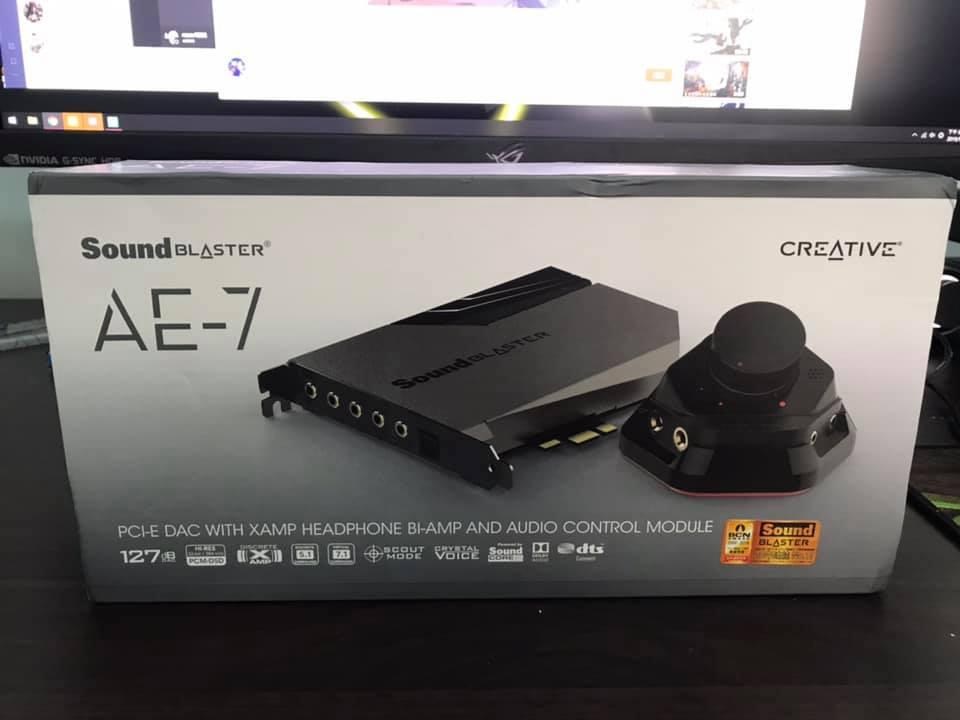 【情報】CREATIVE SOUND BLASTER AE-7開箱文 @電腦應用綜合討論 哈啦板 - 巴哈姆特