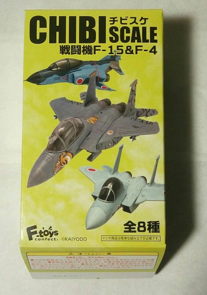 【心得】【開箱】海洋堂F-toys Chibi Scale F-15J/DJ & F-4EJ 戰鬥機Q版食玩 @綜合公仔玩具討論區 哈啦板 ...