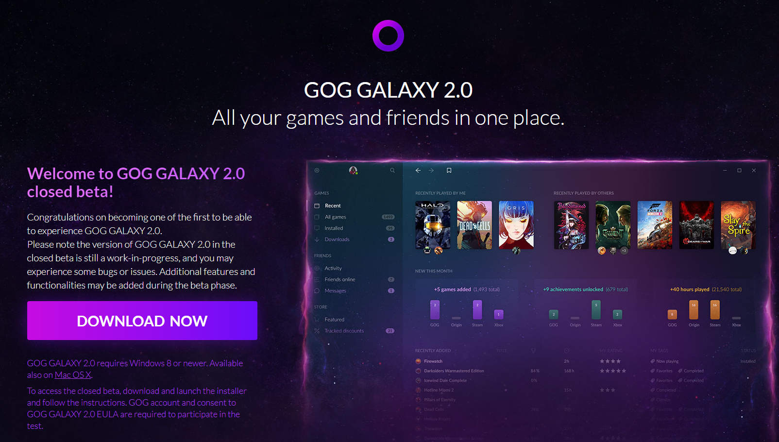【心得】GOG Galaxy 2.0 BETA 首日簡易開箱文 @Steam 綜合討論板 哈啦板 - 巴哈姆特