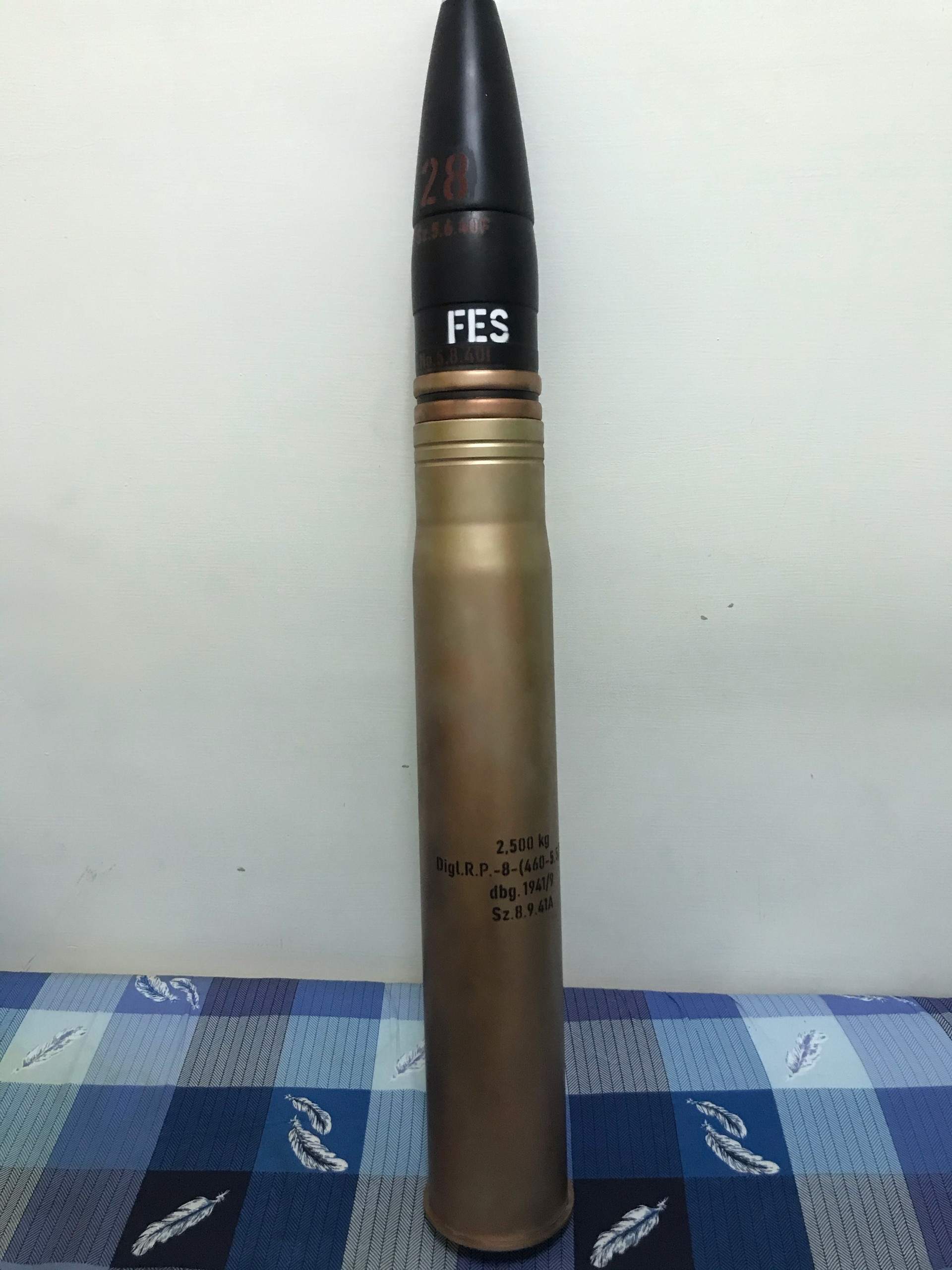 【作品分享】1/1 Pzgr.39(APCBC)88砲砲彈 @模型技術與資訊 哈啦板 - 巴哈姆特