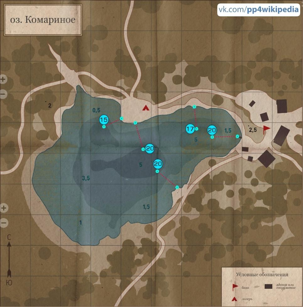 【情報】釣點距離 (更新最新地圖) @Russian Fishing 4 哈啦板 - 巴哈姆特