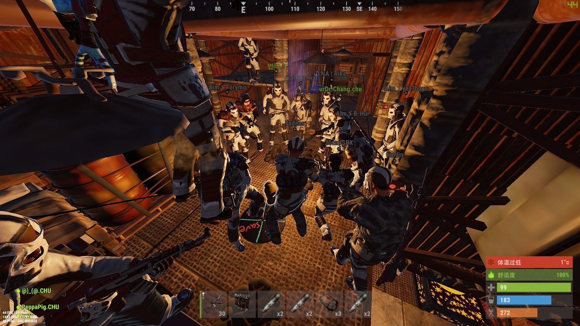 【討論】Rust AIM團隊收人歐！目前玩官方Asia main 週清服，會農會打的朋友在下方留言告訴我dc名字呦 @RUST 哈啦板 - 巴哈姆特