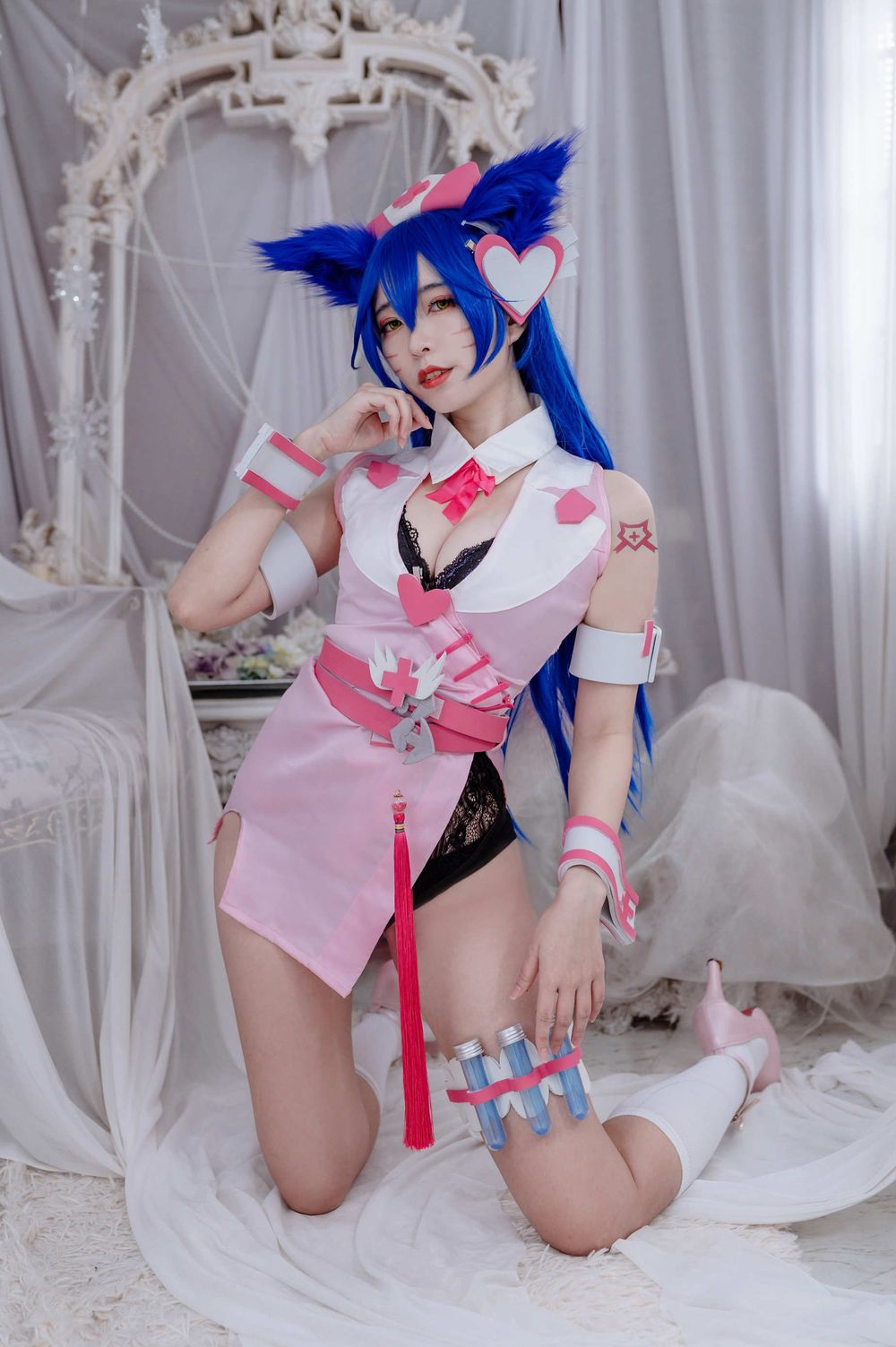 Ahri 阿璃 同人護士cos - smp030的創作 - 巴哈姆特