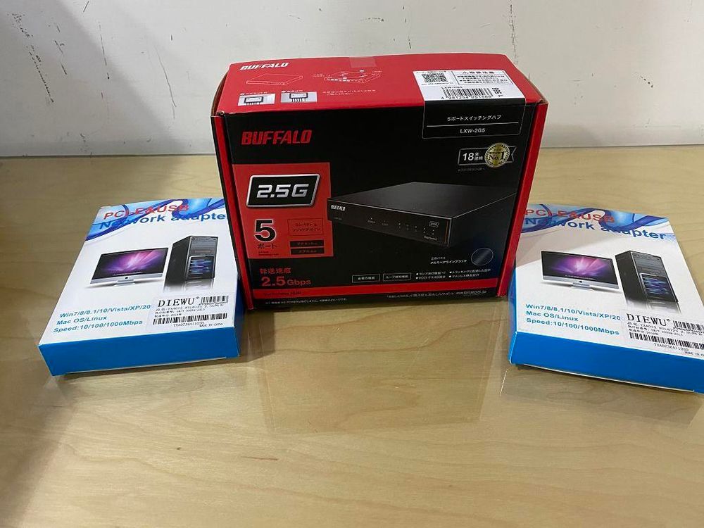 【心得】進入2.5GbE 乙太網路時代 BUFFALO LXW-2G5 家用 Switch Hub 簡易開箱 @電腦應用綜合討論 哈啦板 - 巴哈姆特