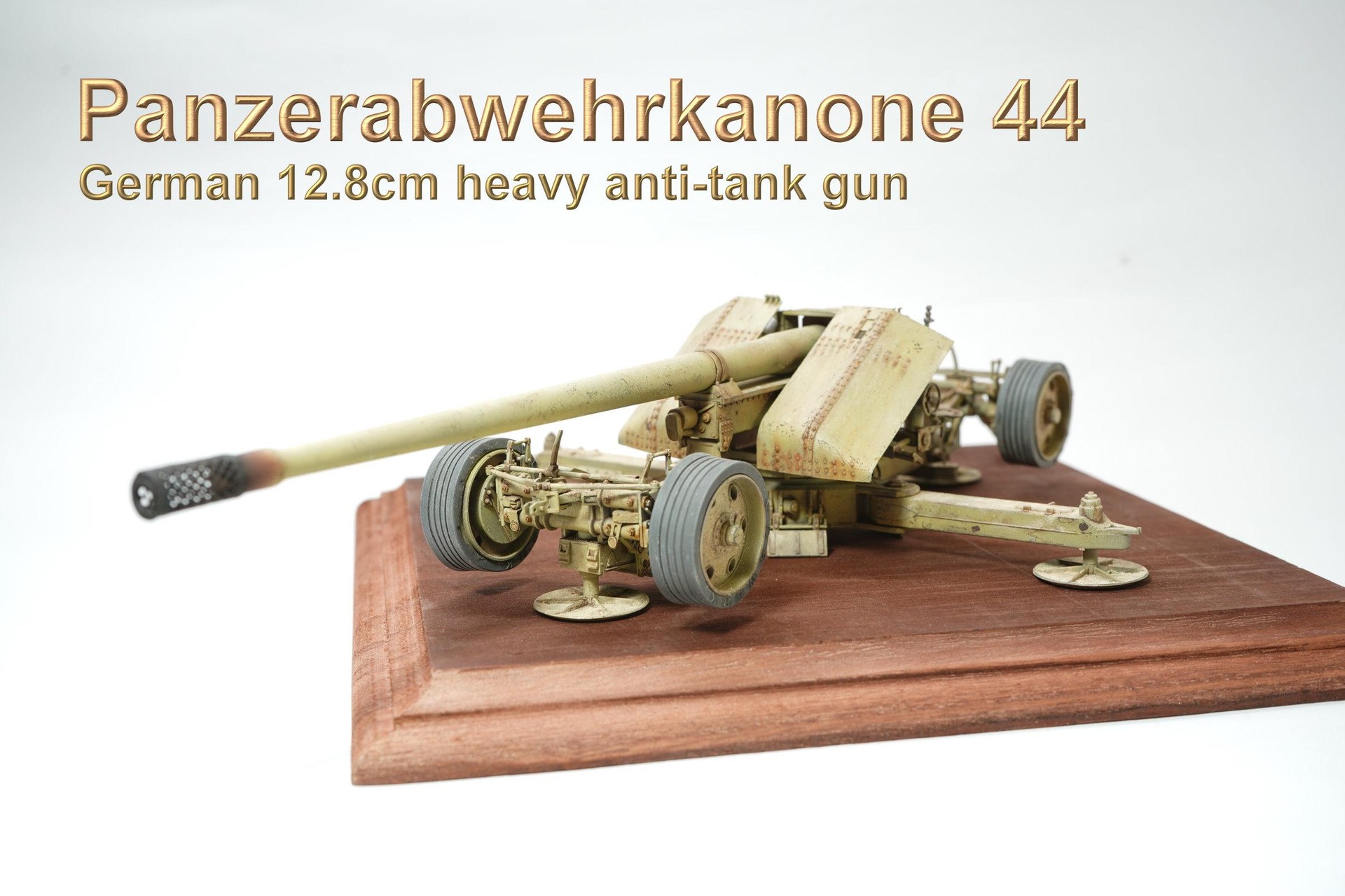 [達人專欄] 鐵十字裝甲殺手-Pak 44 12.8cm反坦克炮 - su37vista的創作 - 巴哈姆特