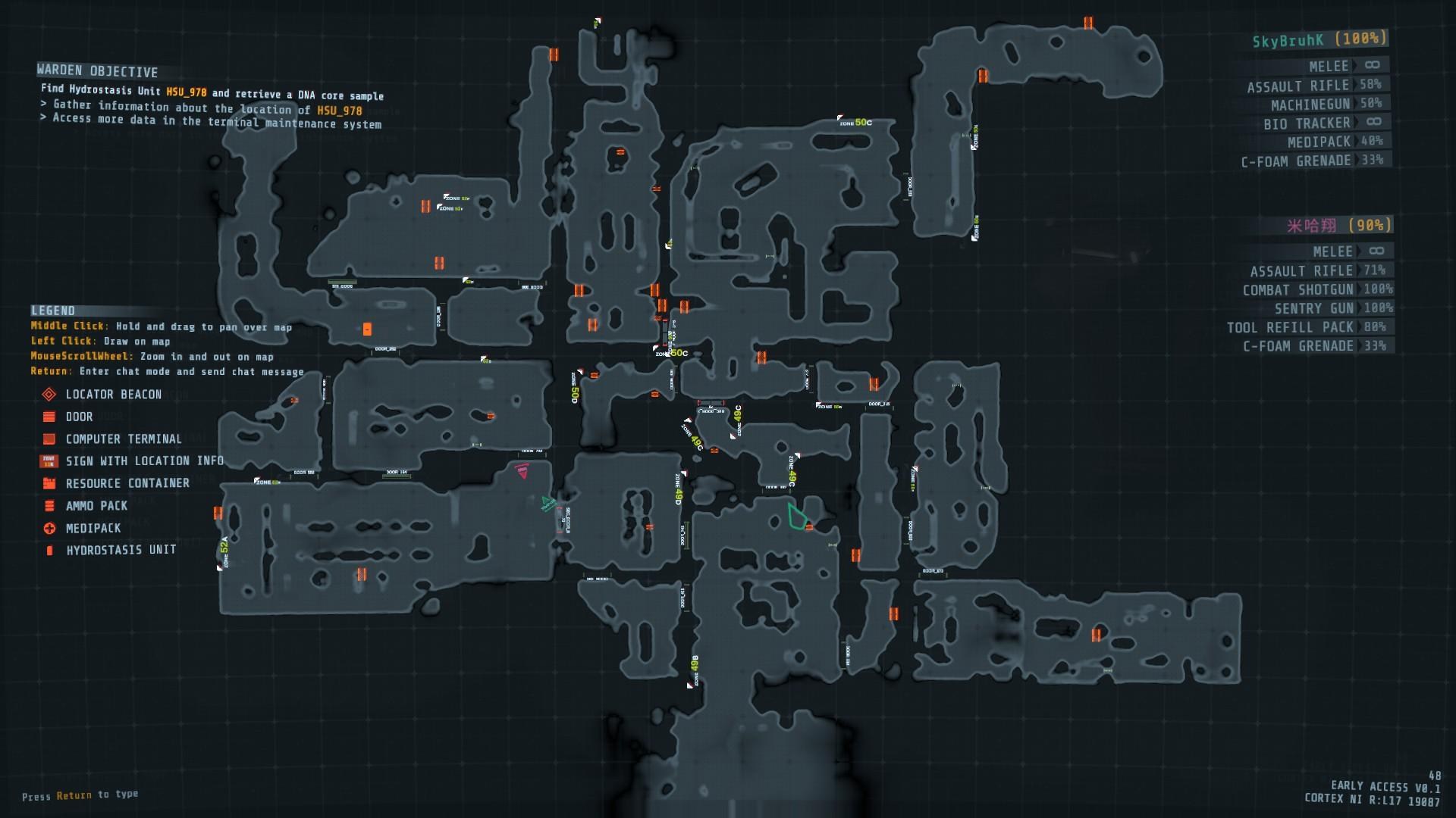 【情報】稍微談一下這次RUNDOWN的任務目標 3F大大excel圖解 4F更新實際地圖 @GTFO 哈啦板 - 巴哈姆特