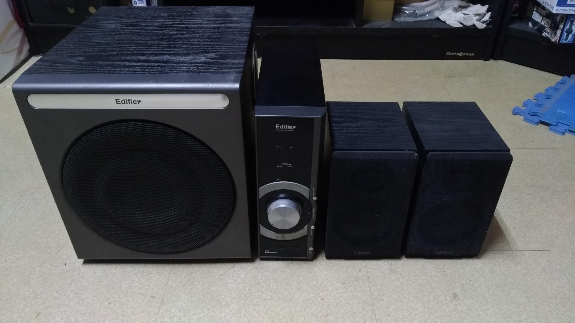 【其他】(已售出)新北三重自取 漫步者 Edifier C3 2.1聲道電腦喇叭 @ACG二手交易板 哈啦板 - 巴哈姆特