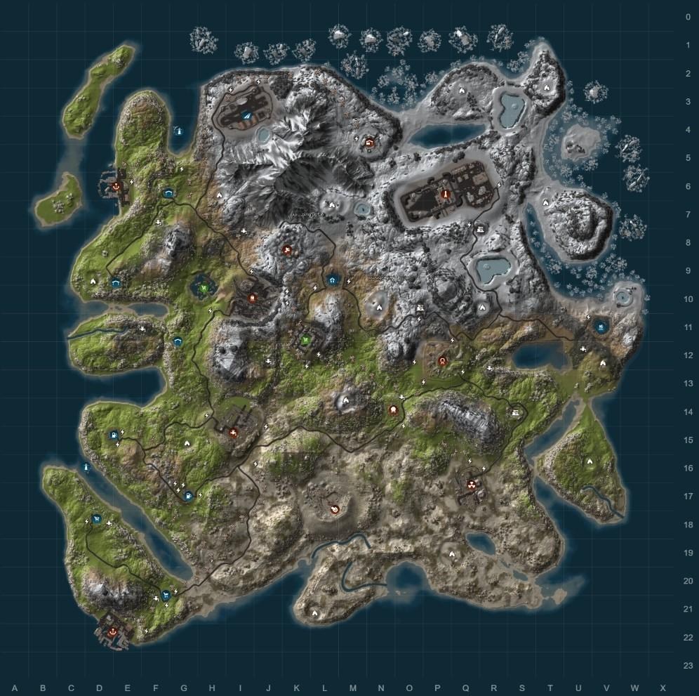 【情報】【暫停營運】[TW]Rust台湾生存伺服器|1x|Team 8|PVP| 2020/01/14 Wipe Map @RUST 哈啦板 ...