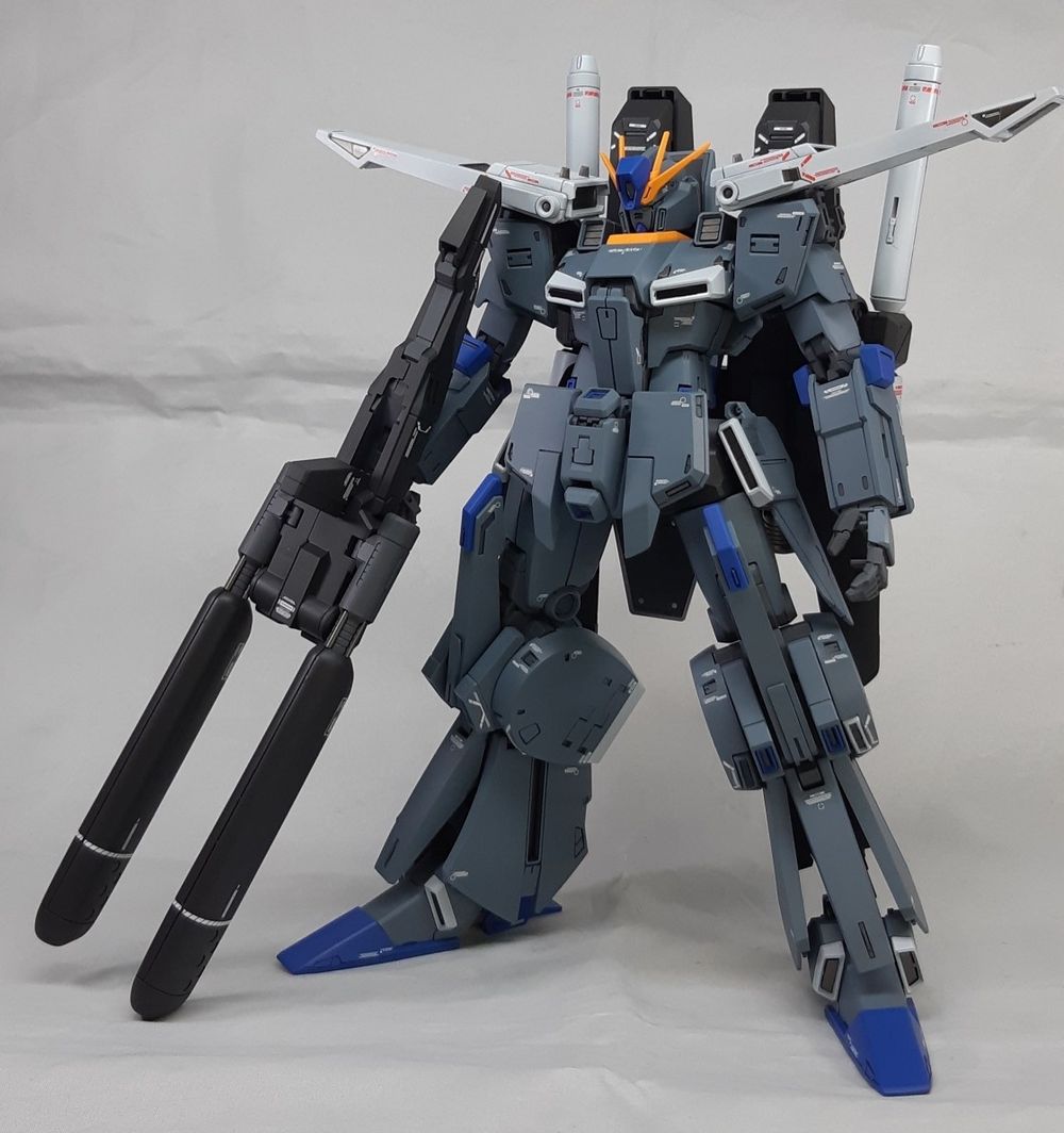 【作品分享】MG 1/100 FA-010A FAZZ全裝甲型ZZ鋼彈 @模型技術與資訊 哈啦板 - 巴哈姆特